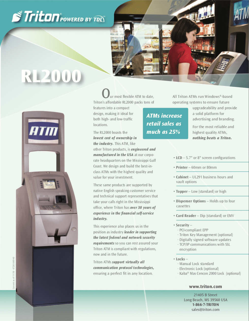 Triton RL2000 - Triton