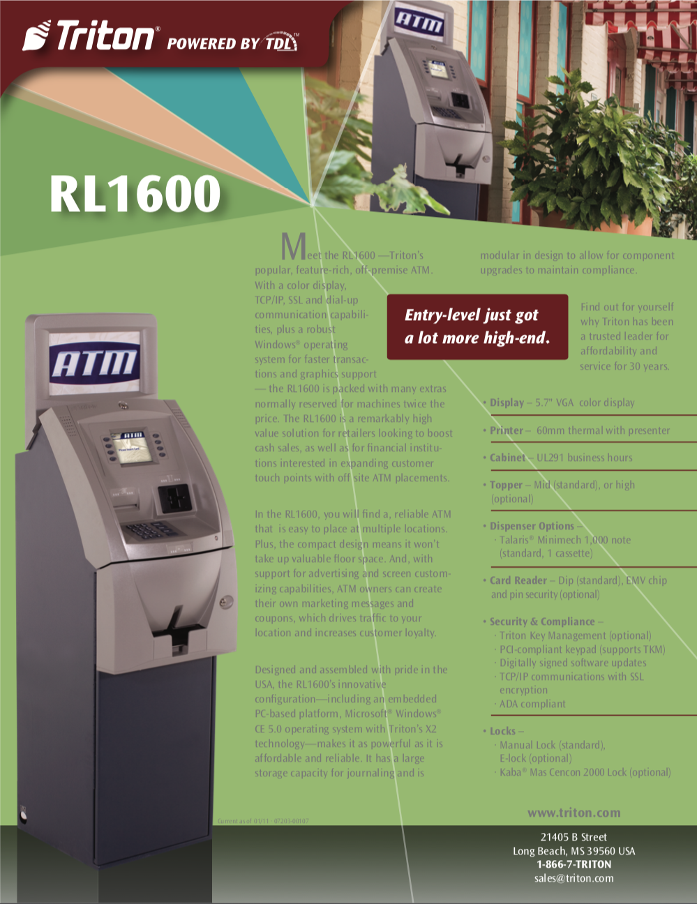 Triton RL1600 - Triton