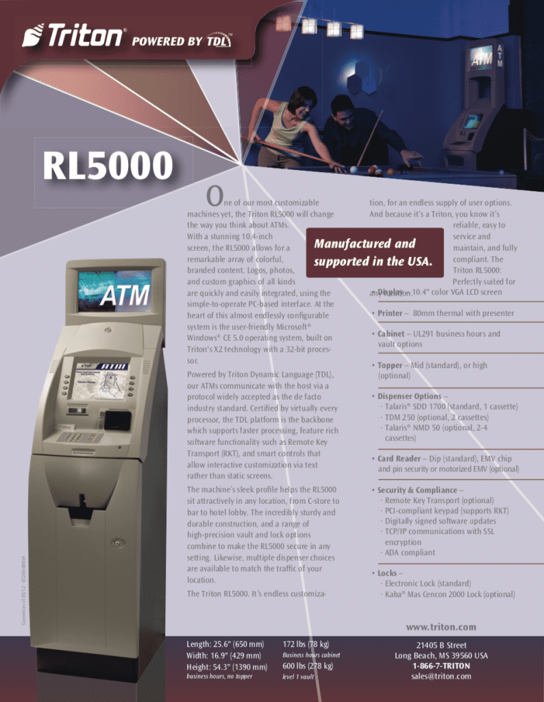 Triton RL5000 - Triton